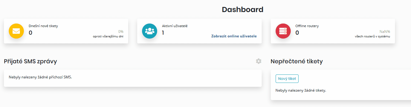 Dashboard – ISPadmin wiki