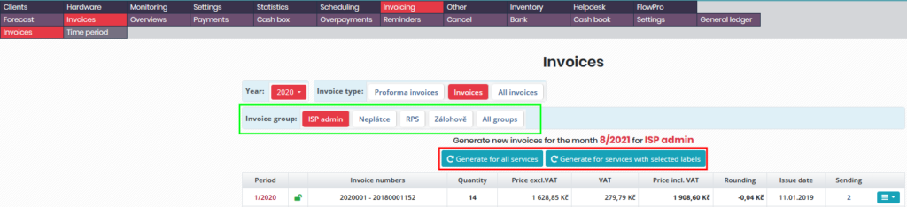 Invoice numbering – ISPadmin wiki