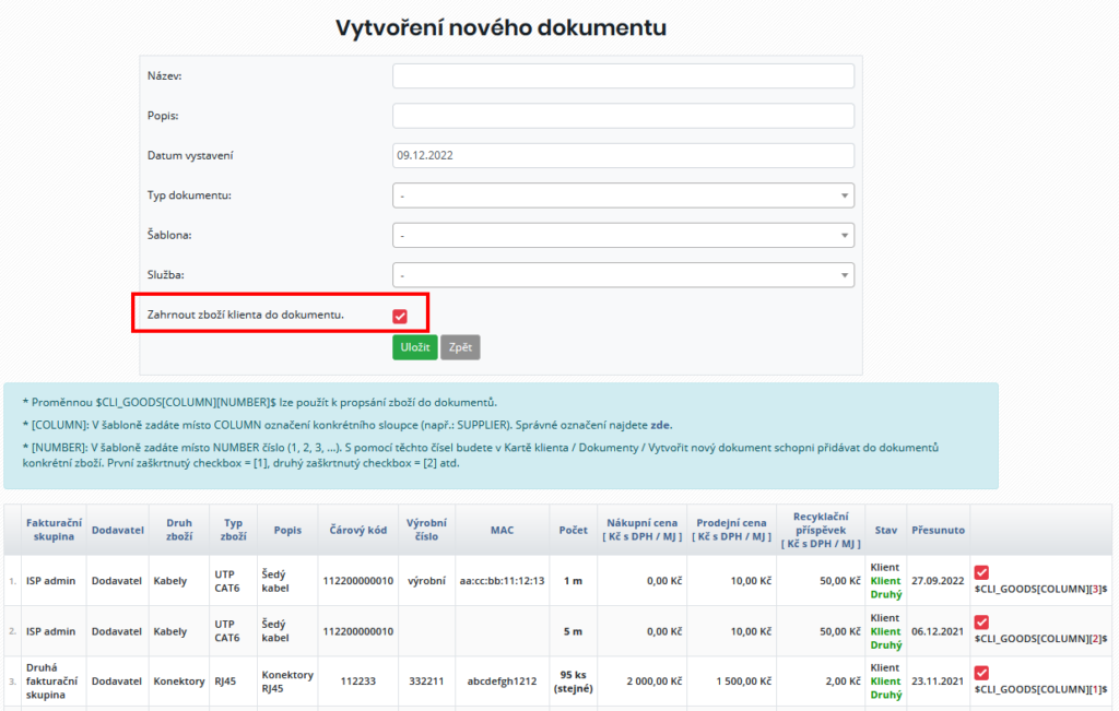 Kontakty - ISPadmin wiki