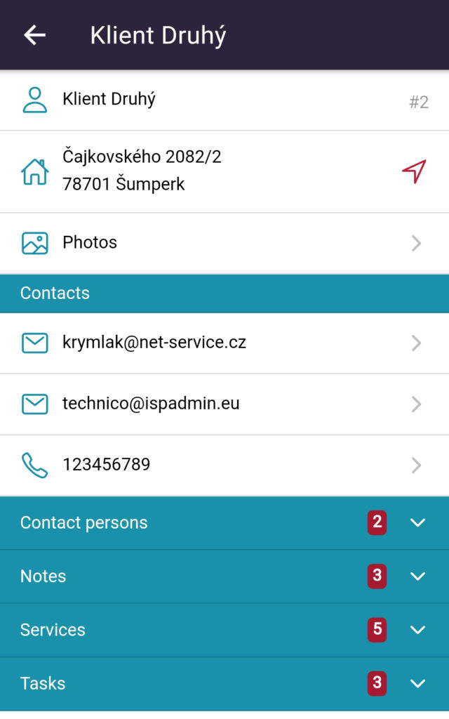 Documentation for the mobile application - ISPadmin wiki